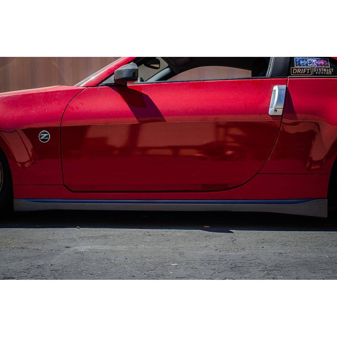 Nissan 350Z 2003-2008 Nismo V3 Style 2 Piece Polyurethane Side Skirt ...